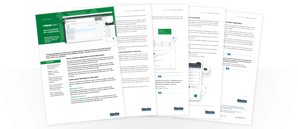 Objective Connect | Objective Corporation