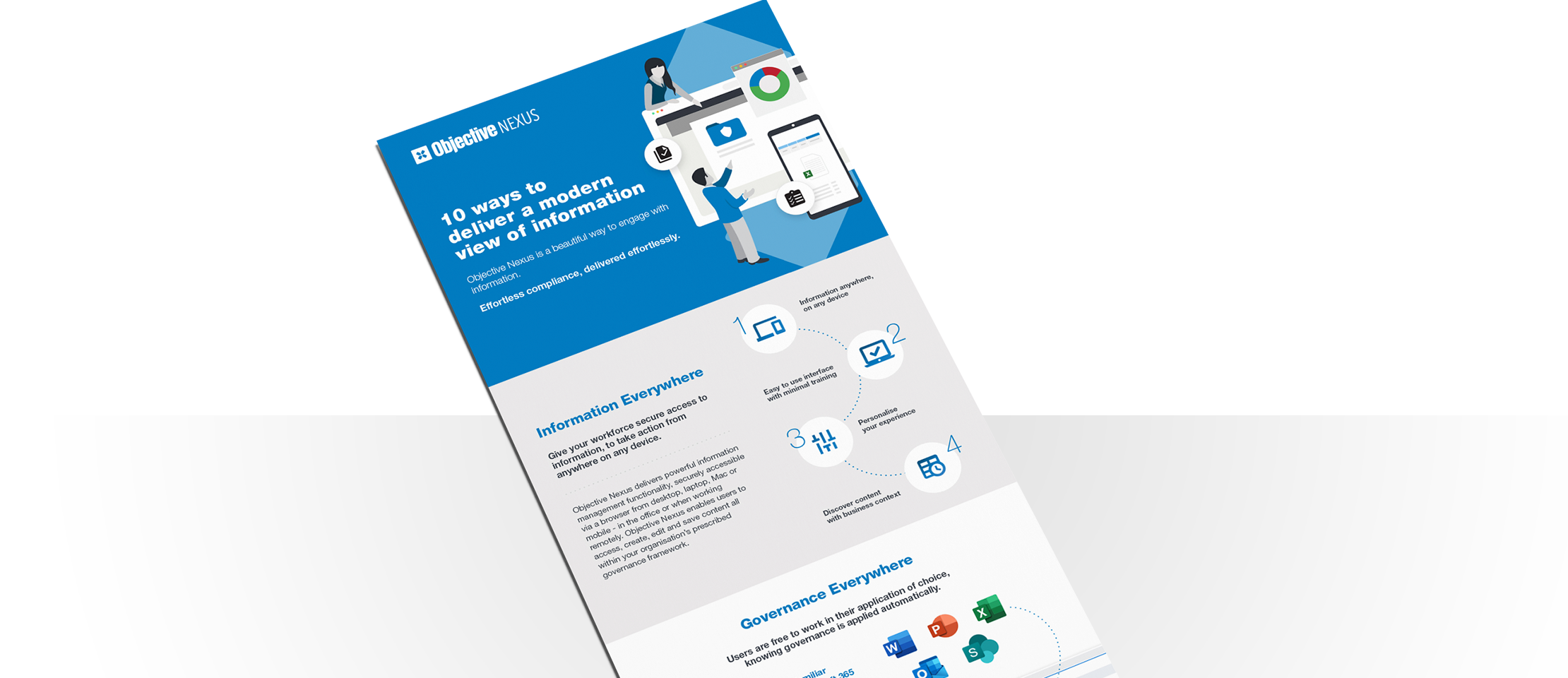 Objective Infographic | 10 Ways to Deliver a Modern View of Information ...