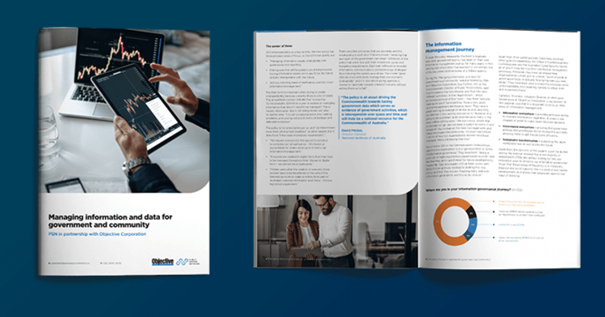White Paper - Managing information and data for government and ...